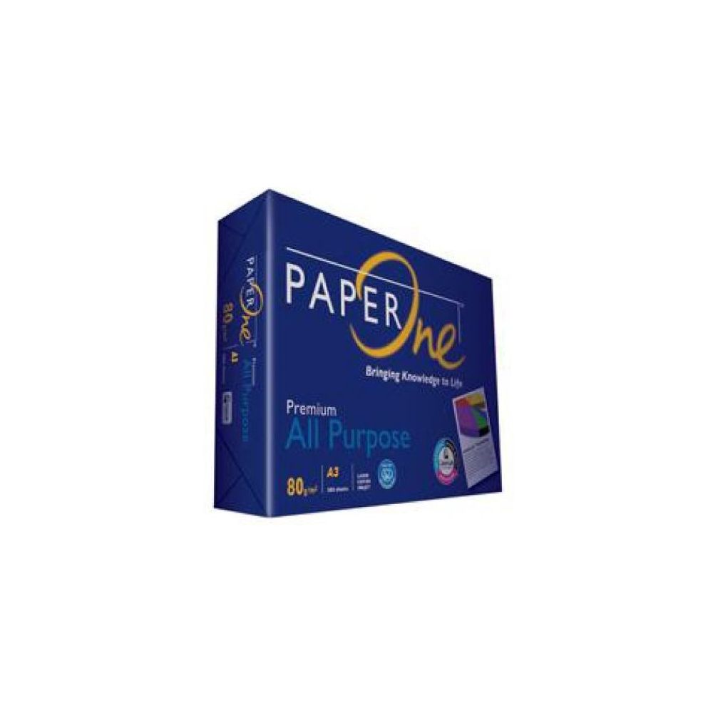 Rame A3 - 80g - Blanc PAPER ONE (500 feuilles Papier) // | OFFICE STORE ...