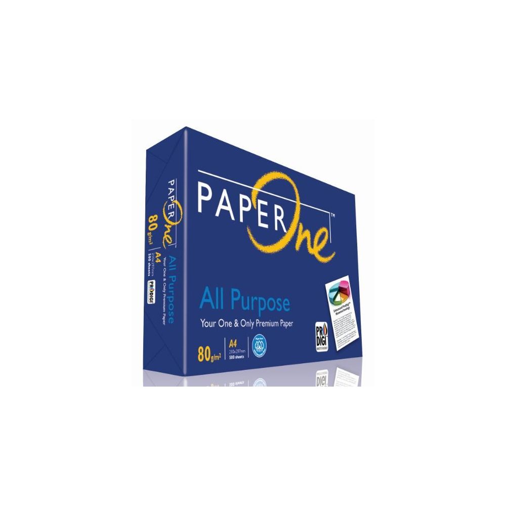 Rame A4 - 80g - Blanc PAPER ONE Blue (500 feuilles Papier) // | OFFICE STORE - Nouvelle-Calédonie